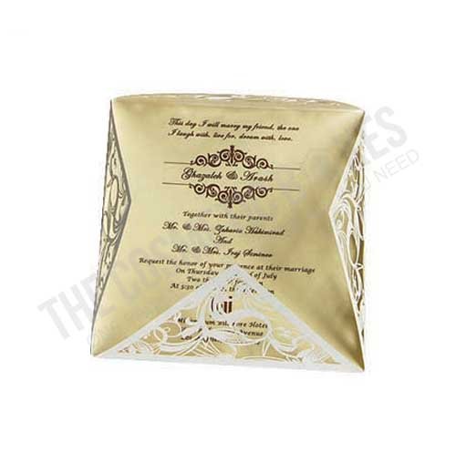 Custom Wedding Card Boxes : Custom Wedding Card Packaging with logo