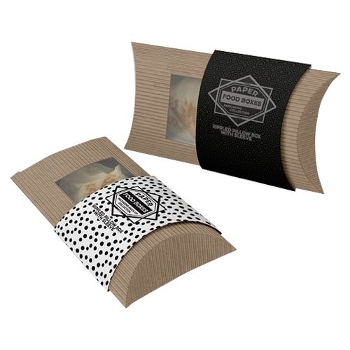 Custom Printed Pillow Gift Packaging Boxes At Wholesale