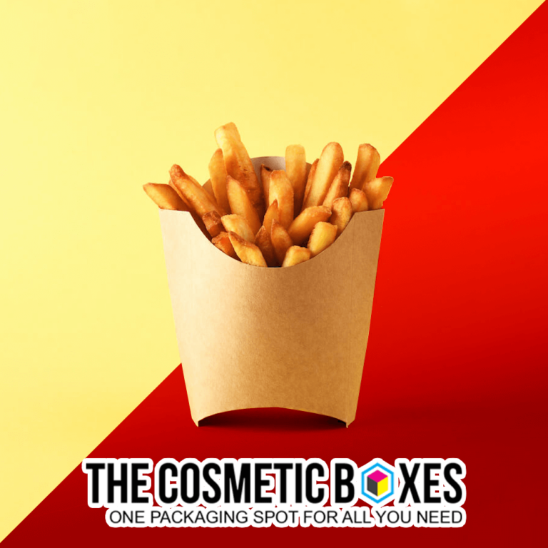 French Fry Boxes - French Fries Packaging Boxes - The Cosmetic Boxes