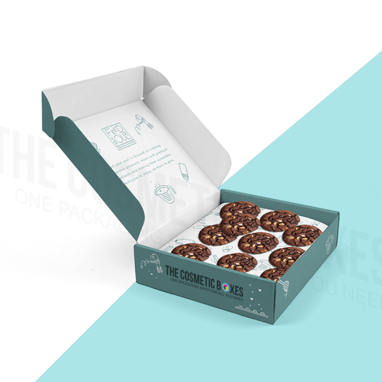 Custom Cookie Boxes - Cookie Packaging Boxes - The Cosmetic Boxes