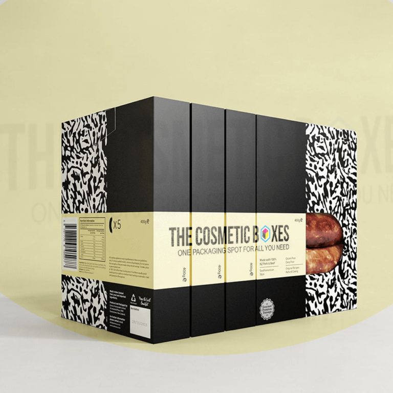 Custom Sausage Packaging Boxes Wholesale In USA - The Cosmetic Boxes