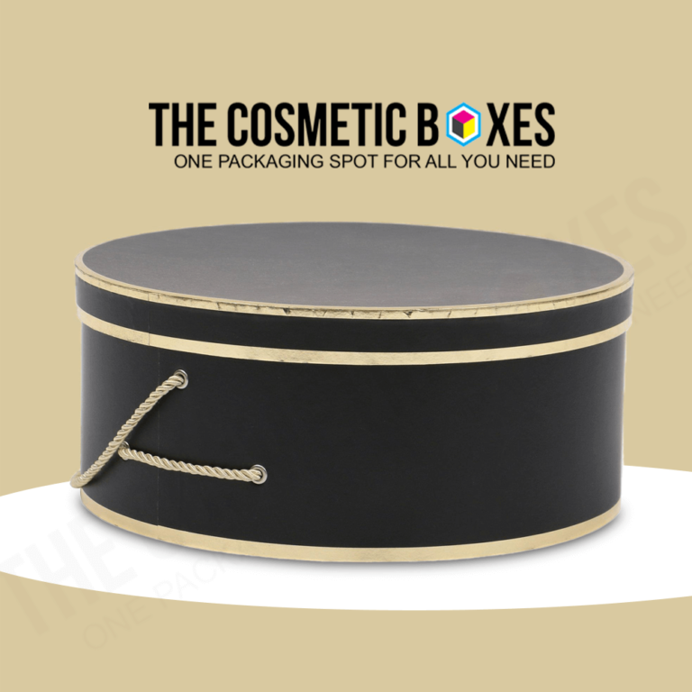 Round Hat Boxes - Round Hat Boxes With Lids - The Cosmetic Boxes