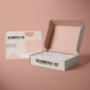 Teal Mailer Boxes - The Cosmetic Boxes